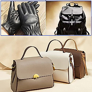 Smooth Solid Color Faux Leather Sheets Roll 12"X53" (30cmX135cm),Very Suitable for Making Crafts, Leather Earrings, Bows,Sewing (Pink)