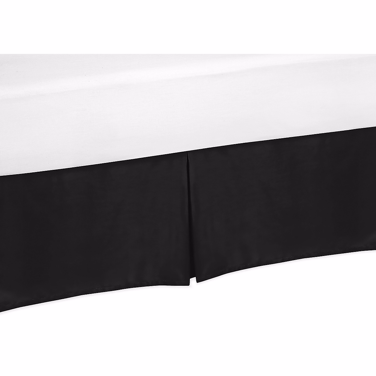 Black Crib Bed Skirt for Baby Bedding Sets