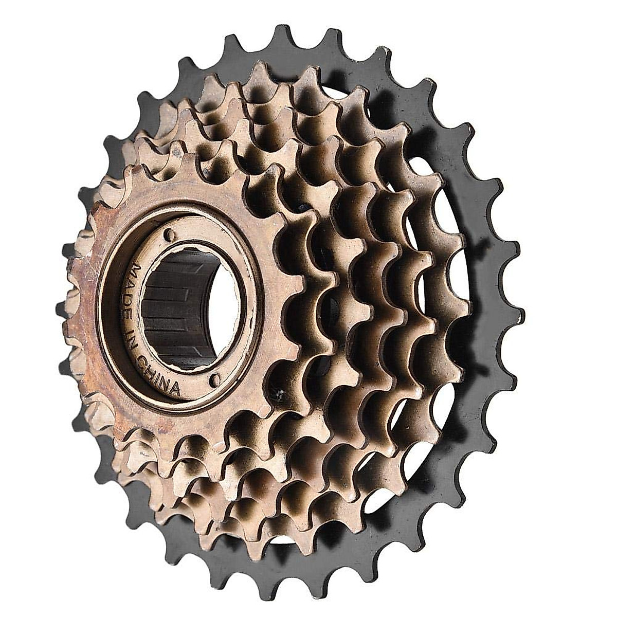 VGEBY1 Bike Freewheel, Bike Cassette Flywheel Sprocket 7 Speed Freewheel for Mountain Bikes Cycling Replacement Accessory