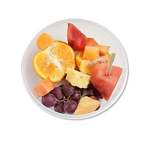 Unica Round Food Container, BPA-free Microwave Bowls with Lids, Airtight Container, Stackable Mixing Bowl Set, Freezer & Dishwasher Safe, Set of 3, 26 oz, 6.9x6.9x3.01 in