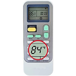 CHOUBENBEN Replacement for Air Con Air-Con Hisense Air Conditioner Remote Control DG11J1-72