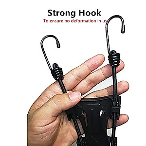 Action Camera Backstop Chain Link Fence Clip Mount Compatible with GoPro Hero 11,10,9,8,7,6,5,4,3,3+,max,Session,Fusion and DJI OSMO AKASO,Suitable for Recording Baseball Softball Tennis