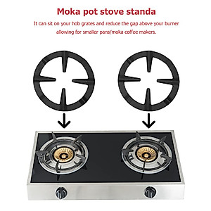 Kichvoe 3pcs Gas Stove Tripod Daily Use Pot Support Iron