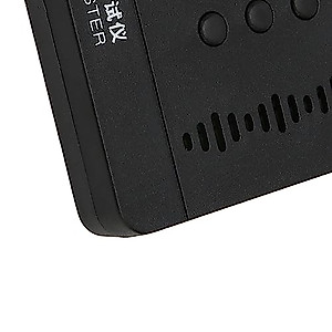 Small Battery Tester, Battery Cycle Tester AC 100 to 240V Ergonomic Design for Repair (US Plug)