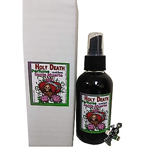 Victoria Rey Esoteric Body Perfume with Pheromones Holy Death"Santa Muerte" for Protection With Ring.