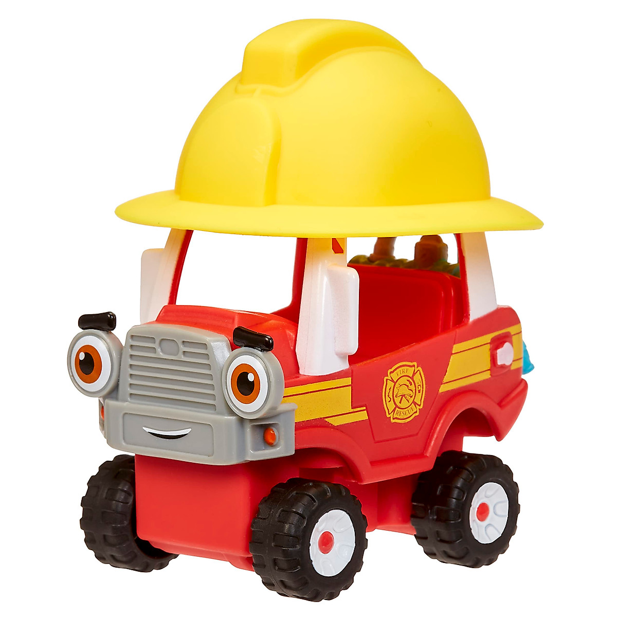 Little Tikes Let’s Go Cozy Coupe Fire Station Playset with Fire Truck Mini Push and Play Vehicle for Tabletop or Floor Push Play Car Fun for Toddlers, Boys, Girls 3+ Years