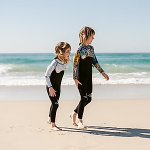 Move 2 Change Full Length Wetsuit Kids 3mm Neoprene Suit, Full Body Toddler Wetsuit, Kids Wetsuit for Boys & Girls. Swim, Surf, Play. Sun Safe Thermal Baby Swimsuit Boy, Baby Wetsuit, Kids Wetsuits