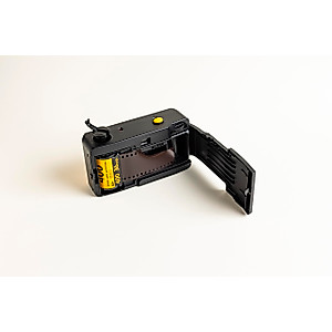 Kakao Friends Reusable 35mm Film Camera [Ryan Edition], Fixed-Focus and Wide Angle, Build in Flash and Compatible with 35mm Color Negative or B/W Film (Film and Battery NOT Included)