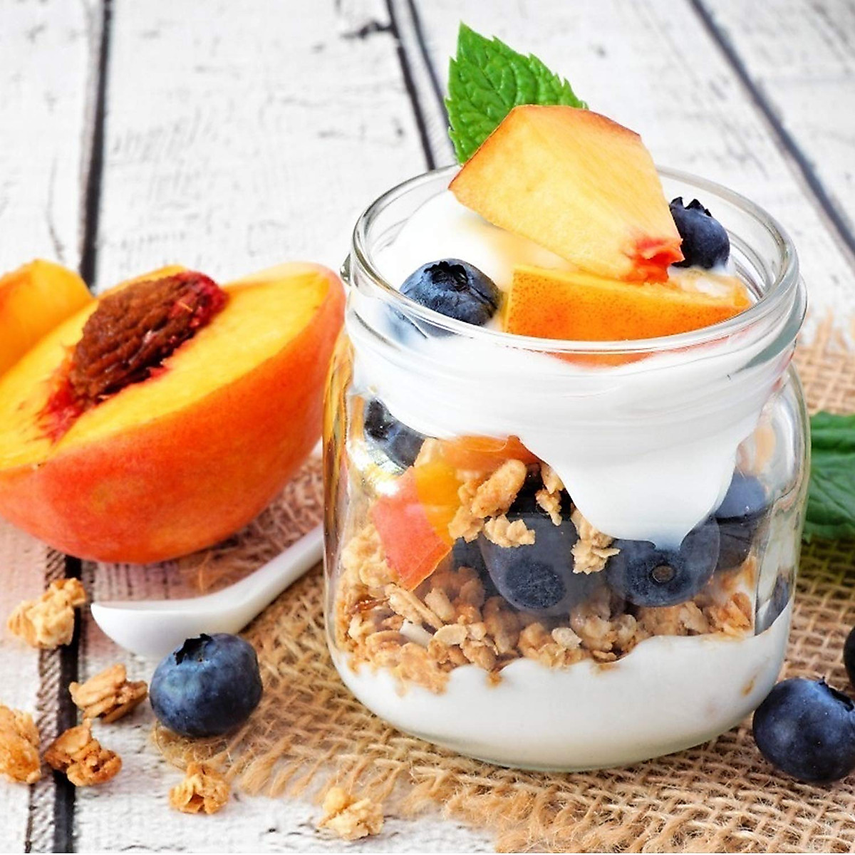 8 oz Glass Jars With Lids,Ball Regular Mouth Mason Jars For Storage,Spice Jars Canning Jars For Caviar,Herb,Jelly,Jams,Honey,Dishware Safe,Set Of 30 …