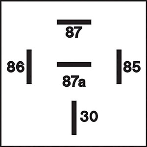 HD Switch Waterproof Relay w/LED Indicator Replaces Hella 4RD-960388-31 - 4RD-960 388-22 - 4RD-960 388-06 - 4RD96038831-4RD96038822-4RD96038806 12VDC