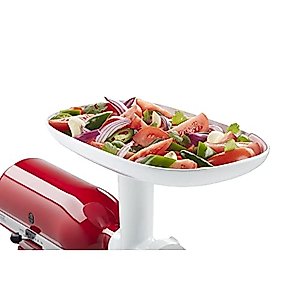 KitchenAid KSMFT Food Grinder Accessory, Fits KSMFGA, White