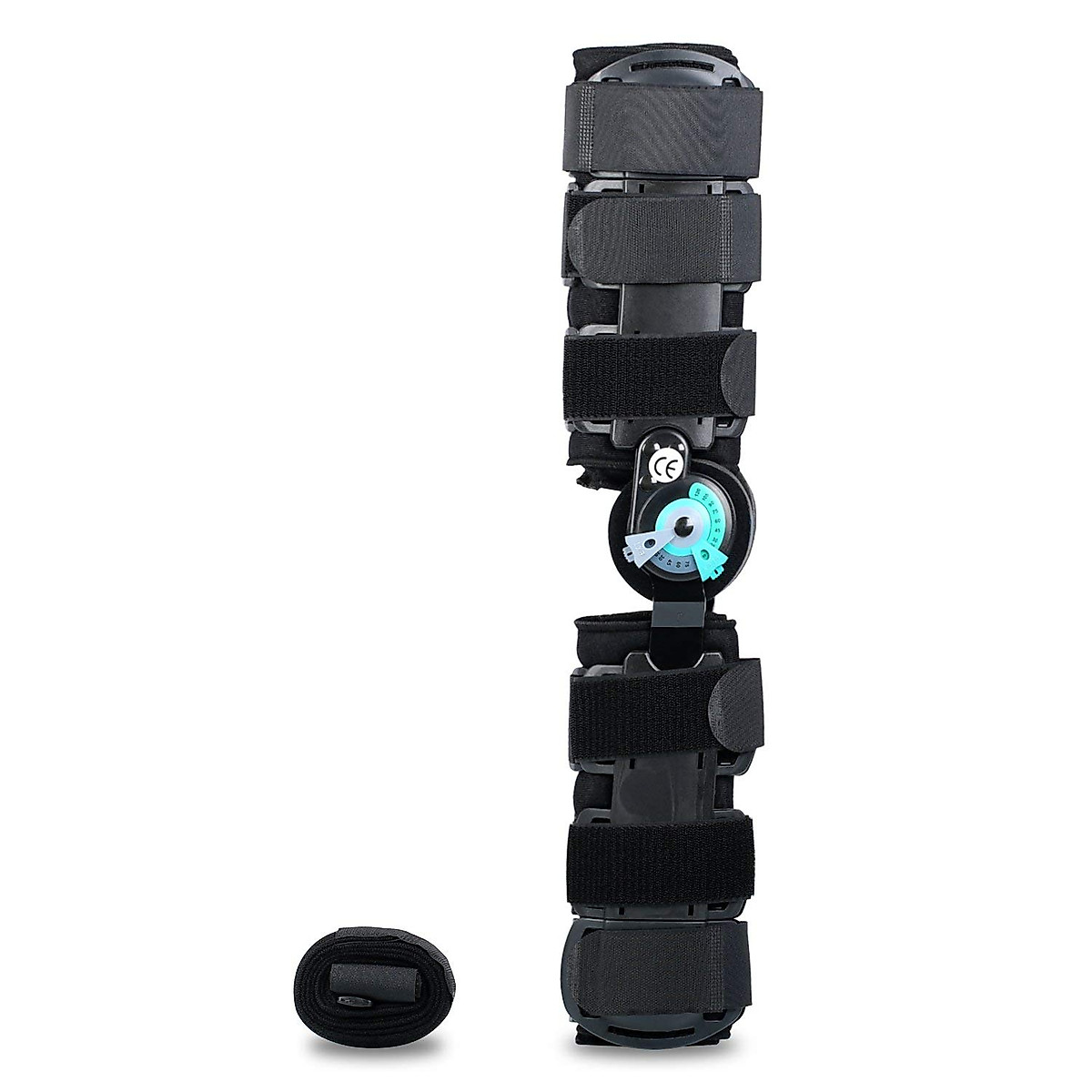 Soles Universal Hinged Knee Brace Telescoping ROM Orthosis Knee Brace, Adjustable Leg Stabilizer – Post Operative Injury Support for ACL, PCL, MCL or LCL - One Size Fits Most - Unisex