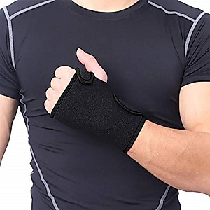 Cinlitek Carpal Tunnel Wrist Splint Support, Wrist Brace for Joint Pain Relief, Arthritis,Sprains, Tendonitis, Repetitive Strain Injury, Adjustable Hand Guard for Men and Women (One Size, Right)