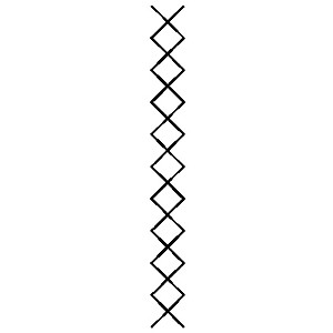 Quilting Stencils for Machine and Hand Quilting - 2 Quilting Stencils for Background, Border Patterns - Mock Crosshatch, Cross Hatch Border Plastic Quilt Stencil Set with Guide