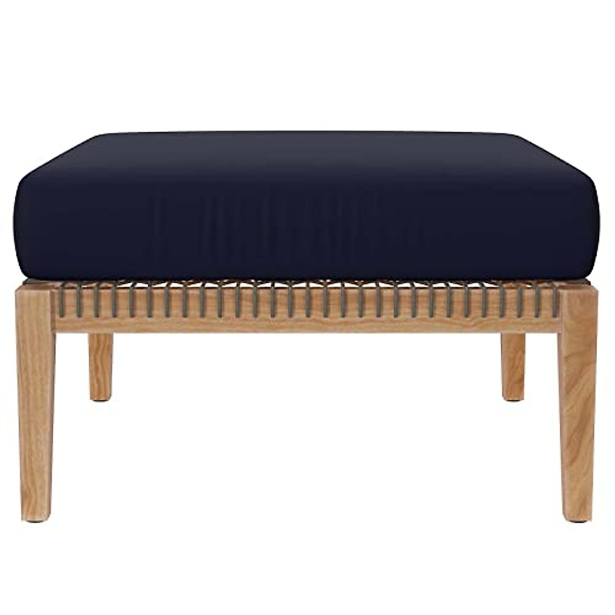 Modway Clearwater Sectional, 4-Piece Set, Gray Navy