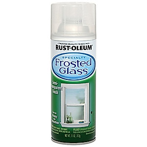 Rust-Oleum 1903830 Frosted Glass Spray Paint, 11 oz, Frosted Glass