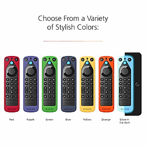 All New, Made for Amazon Remote Cover Case, for Alexa Voice Remote Pro (2022 Release)