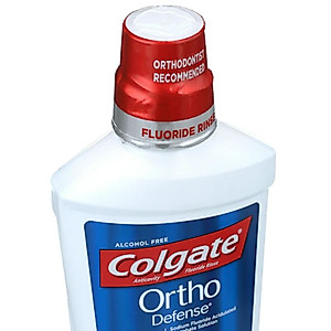 Colgate Phos-Flur Anti-Cavity Fluoride Rinse Mint 16 oz (Pack of 4)