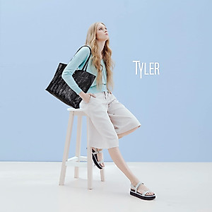 K.EYRE Beach Bags Tote Tassels Bag Hobo Shoulder Bags Purse With a small bag