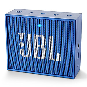 JBL GO Portable Wireless Bluetooth Speaker W/A Built-in Strap-Hook (Blue)