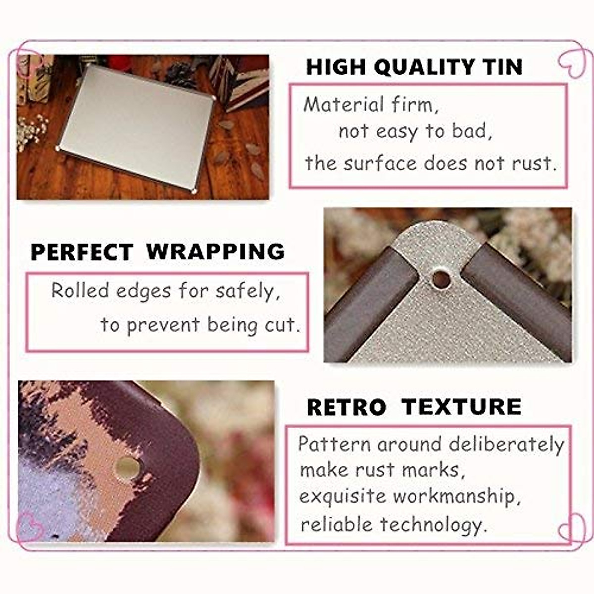 Fishing Retro Look Iron 20X30 cm Decoration Plaque Sign for Home Kitchen Bathroom Farm Garden Garage Inspirational Quotes Wall Decor