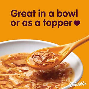 Delectables Non-Seafood Stew Lickable Wet Cat Treats, Chicken, 1.4 oz (Pack of 12)