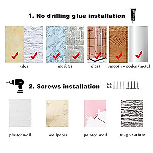 PALFIK Shower Caddy Corner Shower Shelf 3 Packs Black Shower Caddy Bathroom Hanging Shower Caddy Basket 4 Hooks Shower Organizer Storage Rustproof Shower Shampoo Holder