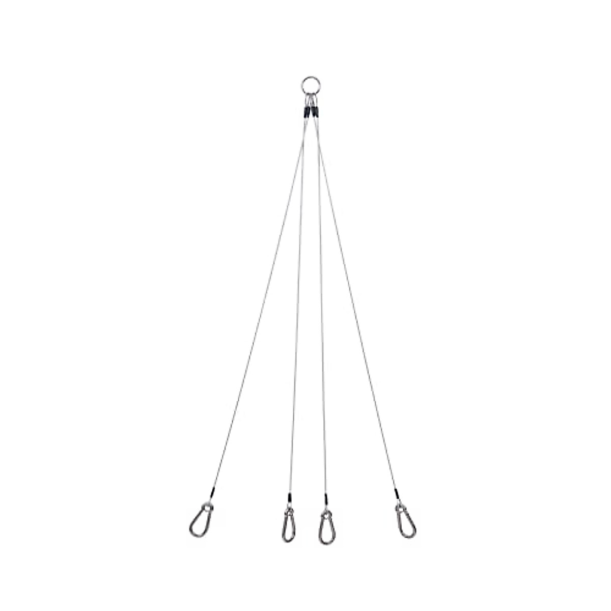 KNVSS Heavy Duty Stainless Steel 4 Arm Crab Trap/Pot Harness for Prawn Trap and Shrimp Pot