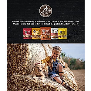 Wholesome Pride Sweet Potato Chews 100% All-Natural Single Ingredient, USA-Sourced Dog Treats, 8 oz