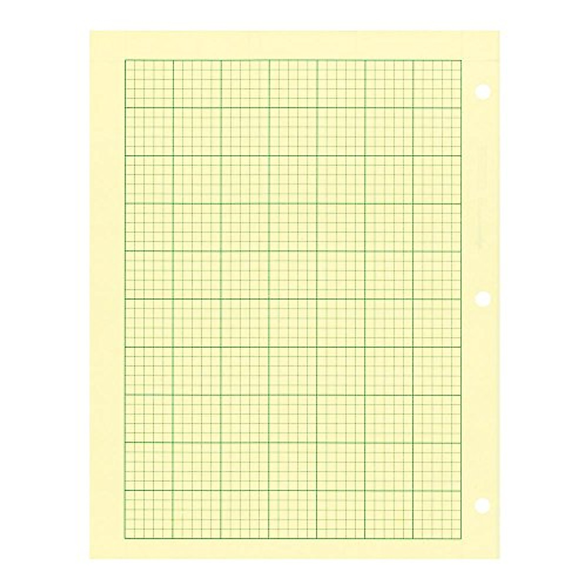National Computation Pad, 5 x 5 Quad Ruling and Unruled, 8.5" x 11", 100 Sheets (42382)