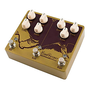 EarthQuaker Devices Hoof Reaper Double Fuzz Guitar Effects Pedal with Octave Up