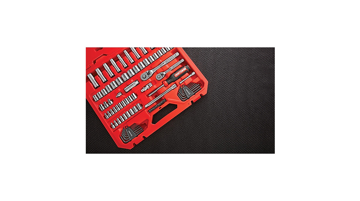 CRAFTSMAN 83-Piece Mechanics Tool Set - SAE & Metric Drives