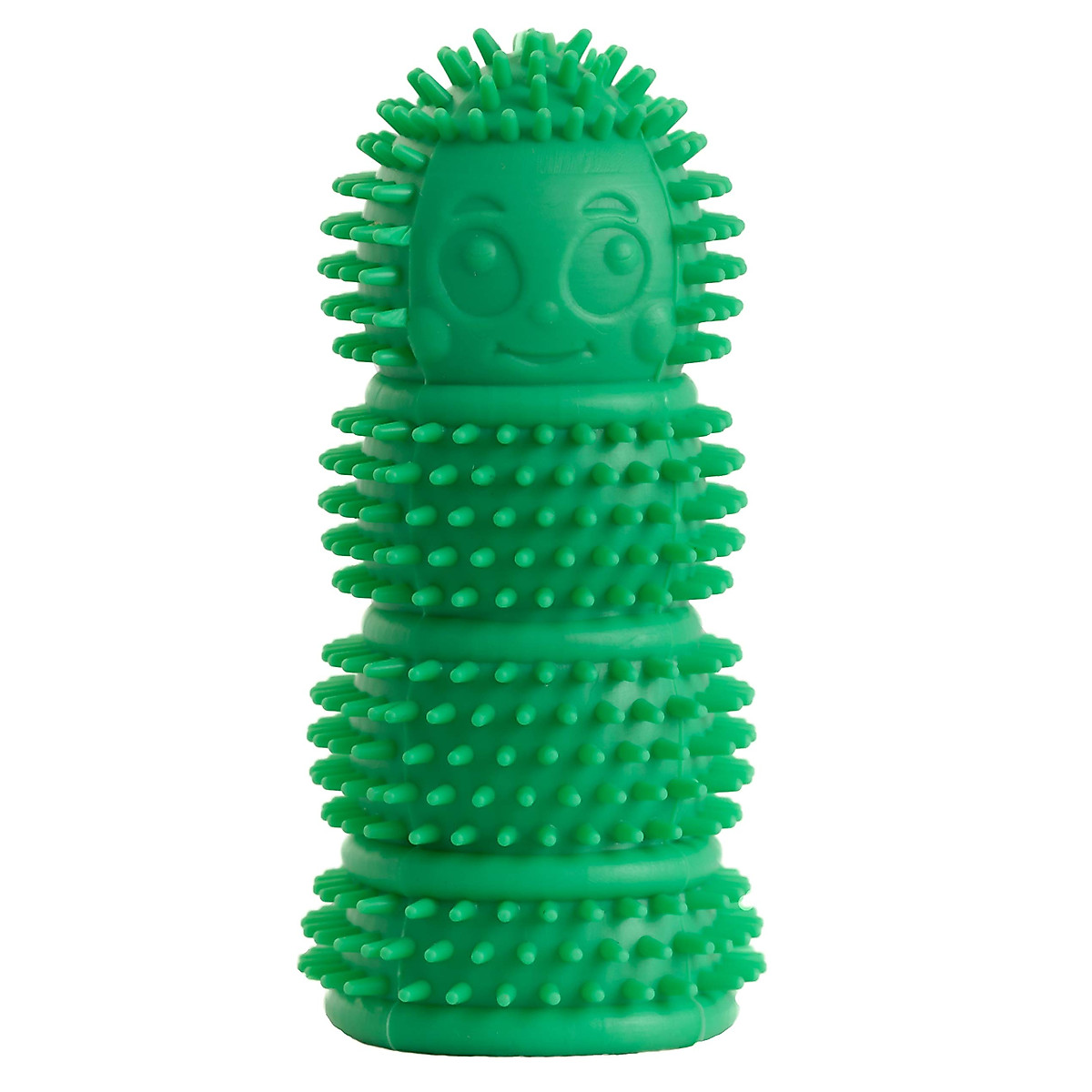 Waggletooth Dog Finger Toothbrush - Promotes Healthy Teeth and Gums - 360 Bristles for Dog and Puppy Teeth - Bite Resistant, One Size Fits Most - BPA Free Dog Teeth Cleaning - Manufactured in USA