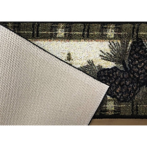 Cozy Cabin Stair Treads 9"x30" Tread-13 Pack, Whispering Pines