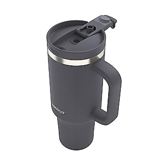 Contigo Streeterville 40oz Tumbler, Stainless Steel Vacuum Insulated, Leak-Proof, Cold for 29 Hours, Darkstone