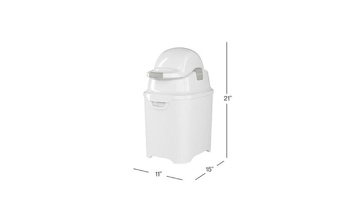 Foundations Diaper Pail - Odorless, Durable & Uses Any Bag
