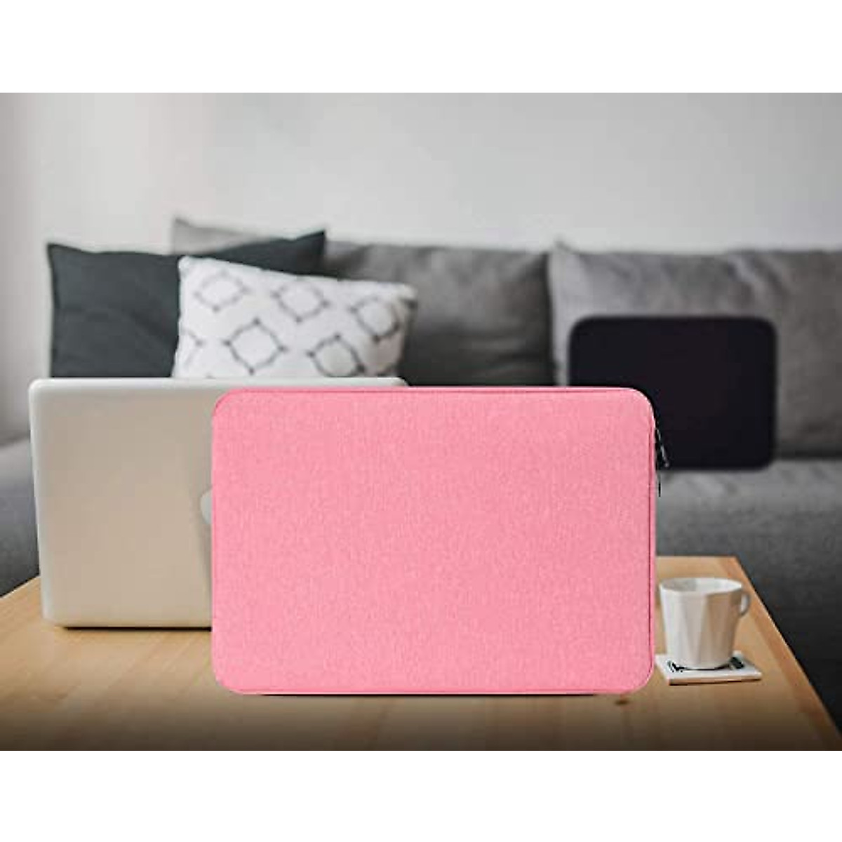 15.6 Inch Laptop Case for women,Acer Nitro 5/Acer Aspire 5/Acer Chromebook 15.6",Dell Inspiron 15.6,Lenovo IdeaPad 15.6", ASUS Vivobook 15.6", MSI GF65/GF63/GL66/GP66/GV15, HP 15.6 Laptop Sleeve, Pink