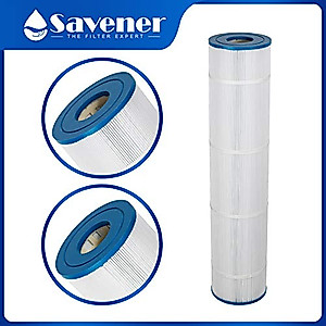 Savener PCC130 Swimming Pool Replacement Filter Cartridge Replaces for Unicel C-7472 Filbur FC-1978 160332 178585 FC-6475 CCP520 R173578 PLFPCC130 Darlly 71252 4 Pack