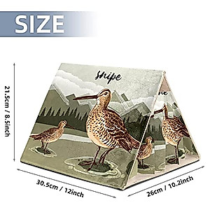 Y-DSIWX Guinea Pig House Bed, Rabbit Large Hideout, Small Animals Nest Hamster Cage Habitats Snipe Bird
