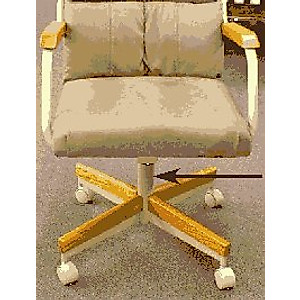 Abacus Swivel Chair Parts #502C 2" to 2-1/8" OD Replacement Plastic Insert Seat Post Bushing for Chromcraft and Others Kitchen, Dinette Chairs