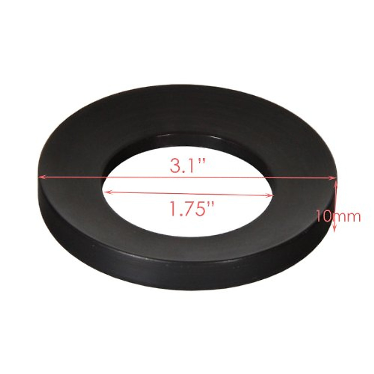 Elite Oil Rubbed Bronze Mounting Ring for Bathroom Glass Vessel Sink