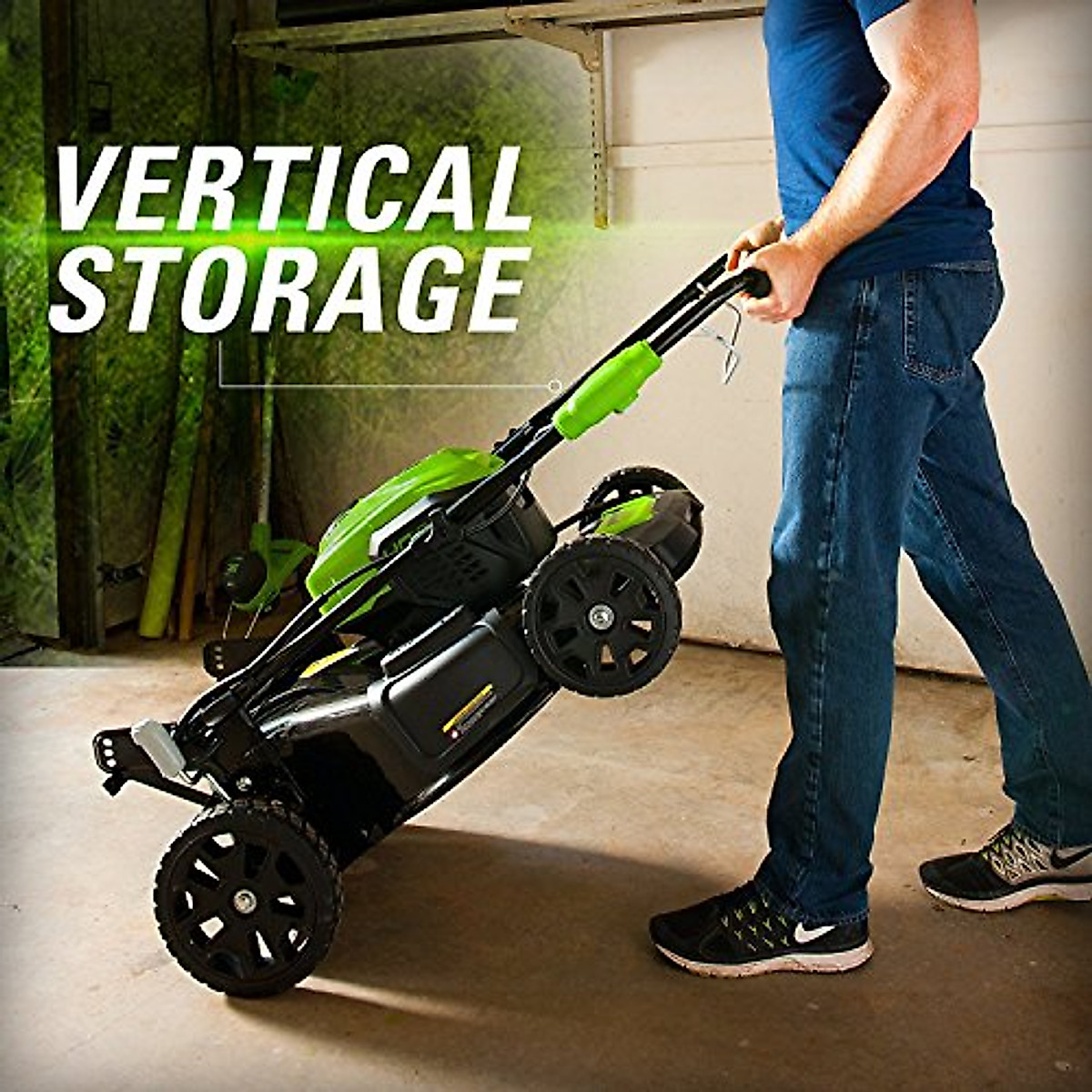 Greenworks 40V 21 inch Self-Propelled Cordless Lawn Mower, Battery Not Included MO40L02