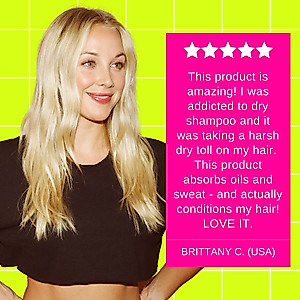 Refresh Your Sweaty Hair in Seconds: Lightweight Waterless Shampoo Foam