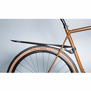 Ass Savers - Fendor Bendor - Rear Mudguard for Bicycles, Big Size for Gravel or MTB Tires, Tire Widths 32-55mm, Lightweight, Easy to Install, Excellent Coverage, Swedish Design, Black