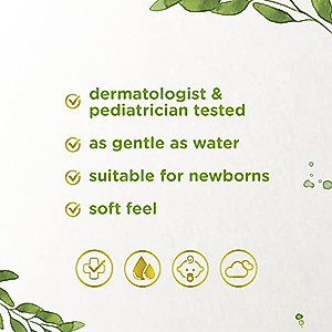 Baby Dove Baby Wipes for Sensitive Skin with 100% Plant-Based Fibers Hypoallergenic 63 Wipes 12 Pack