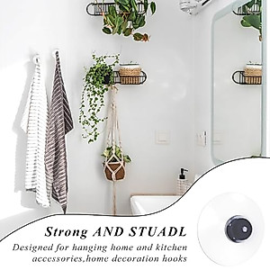 12pcs Suction Cup 40mm Small Suction Cups Suction Cup Hooks Suction Cups for Glass Window Suction Cups with Screw Nut for Wall Door Bathroom Car Window Glass Porcelain Panel Marble