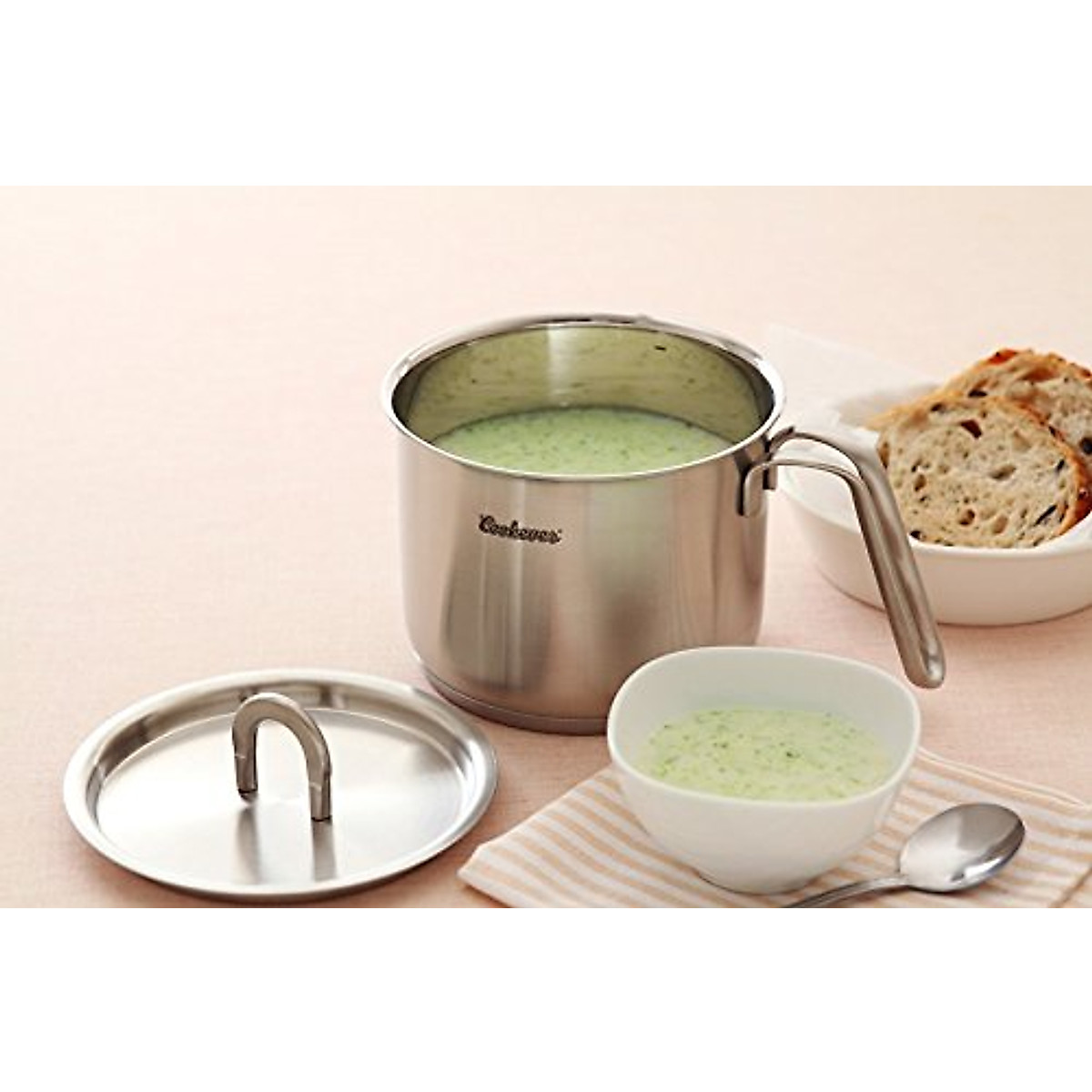 Cookever COOK304 Premium Cookware Non Stick Stainless Steel Multi Pot 5.5 Inch