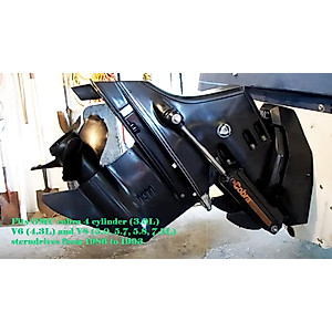 New Water Pump Impeller Housing Repair Kit,Fits OMC cobra 4 cylinder (3.0L),V6 (4.3L) and V8 (5.0, 5.7, 5.8, 7.5L) sterndrives 1986 to 1993,Replace: 984461 983895 984744