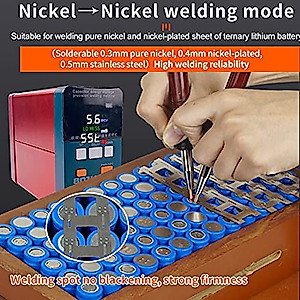 ALSUP 801HCapacitor Energy Storage Pulse Welding Machine, Cordless Spot Welding Machine, 19.8Kw Industrial Energy Storage Battery Welding Machine