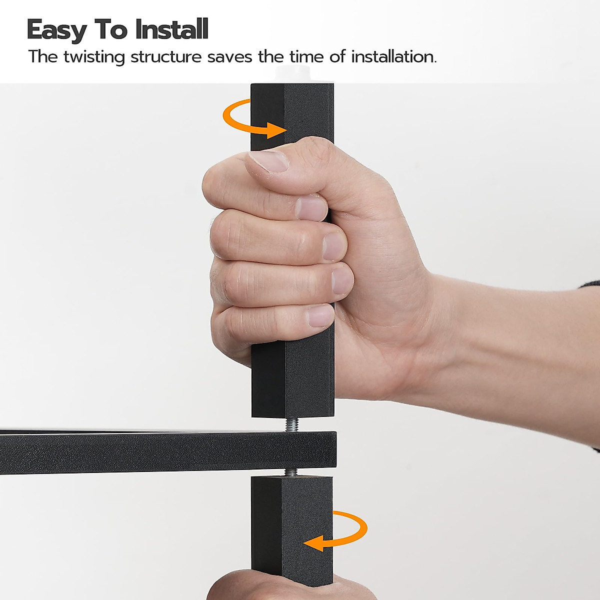 HOOBRO Side Table with Charging Station, End Table with USB Ports and Outlet, Nightstand with Storage Shelf, Faux Rattan Decoration, for Living Room, Bedroom, Greige and Black BG91UBZ01